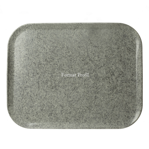 Plateau polyester avec forme originale 460 x 360 mm - MJPRO ...